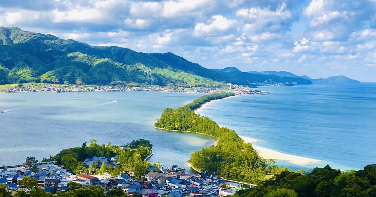 [Osaka or Kyoto Departure] Amanohashidate & Ine Boathouses & Ine Bay ...